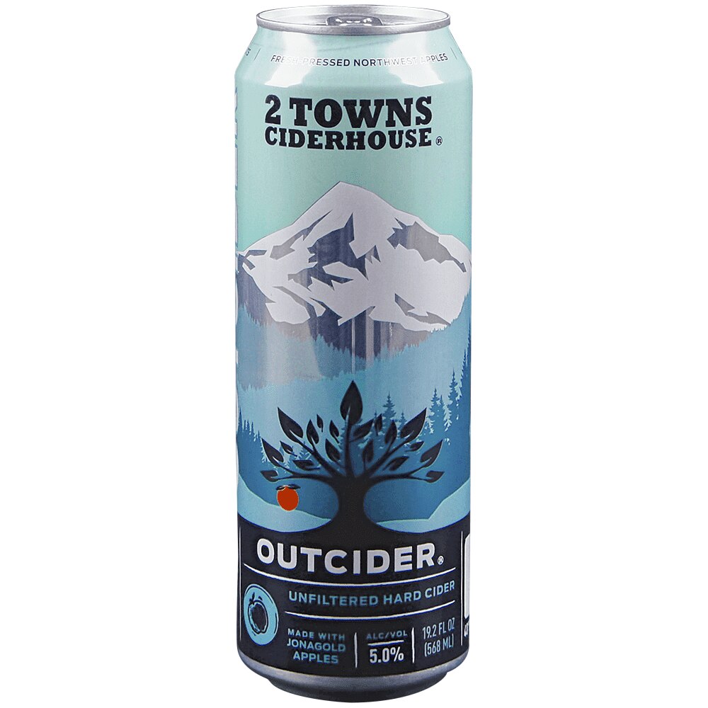 2 Towns OutCider 19.2 oz Cans - Applejack