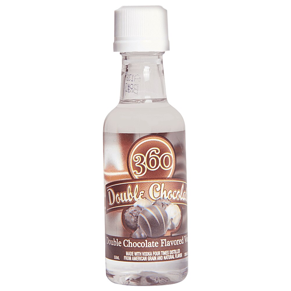 360 Double Chocolate Vodka 50 Ml Applejack 360 Double Chocolate Vodka 50 Ml Applejack