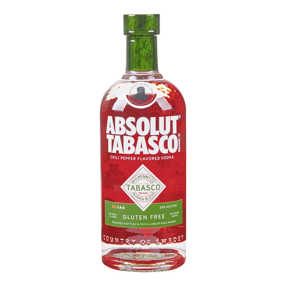 Absolut Tobasco Chili Vodka 750 ml - Applejack
