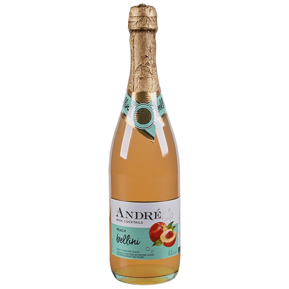 Andre Peach Bellini 750ml - Applejack