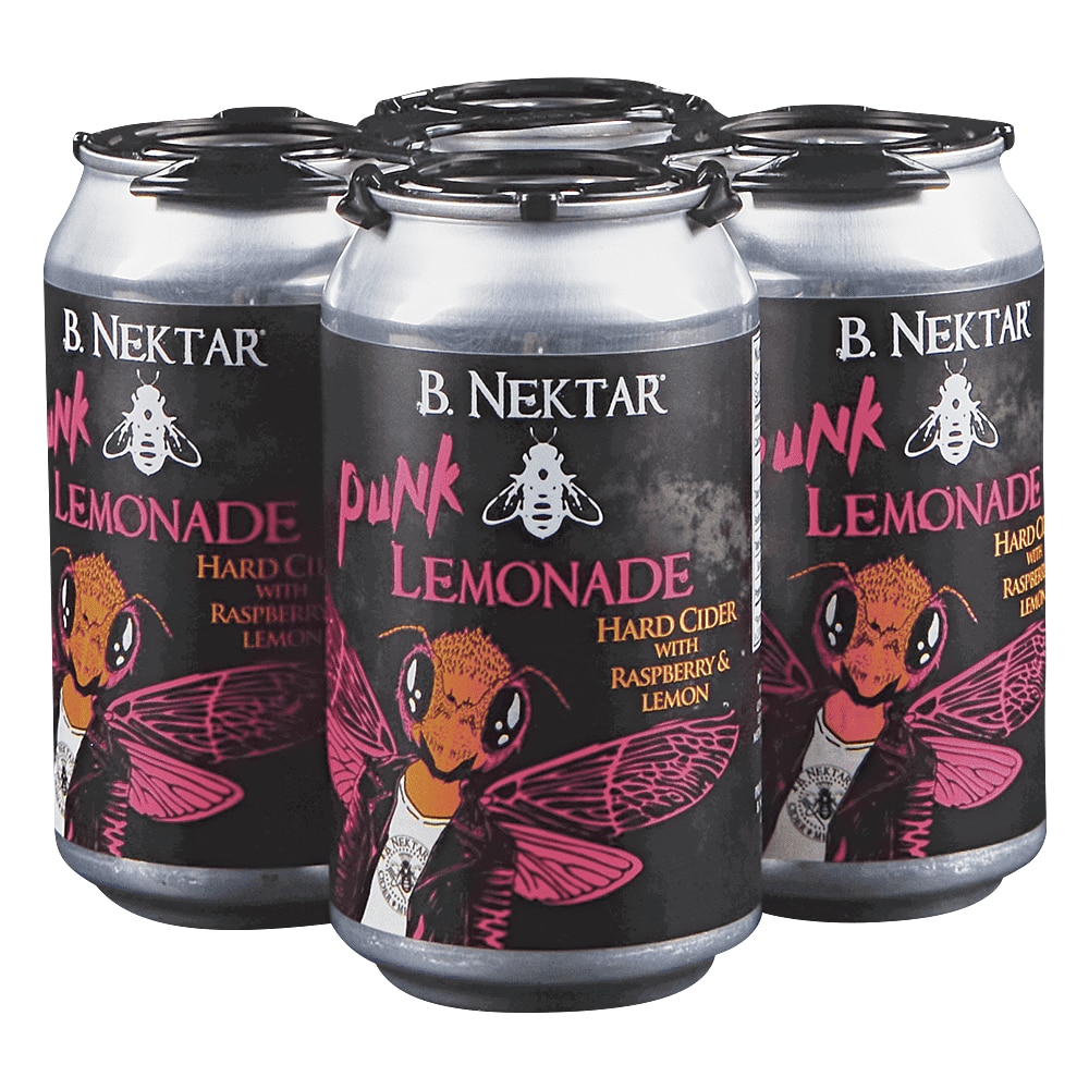 B. Nektar Punk Lemonade 4pk 12 oz Cans - Applejack