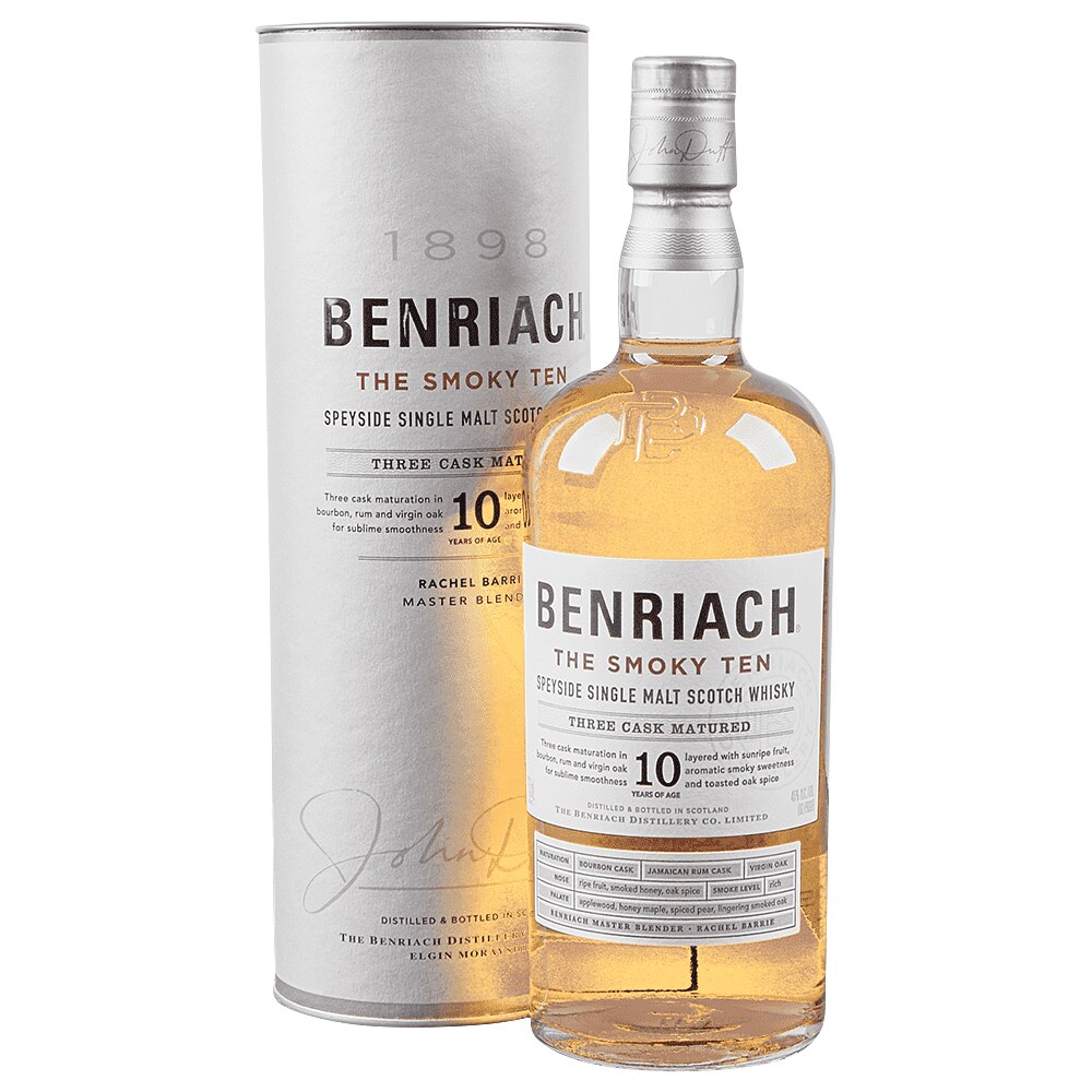 Benriach Smoky 10 Year Scotch 700 ml - Applejack