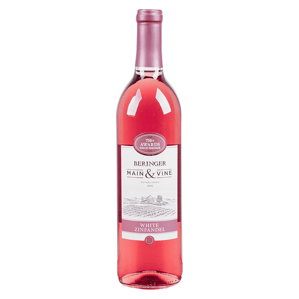 Beringer White Zinfandel Main Vine 750 ml - Applejack