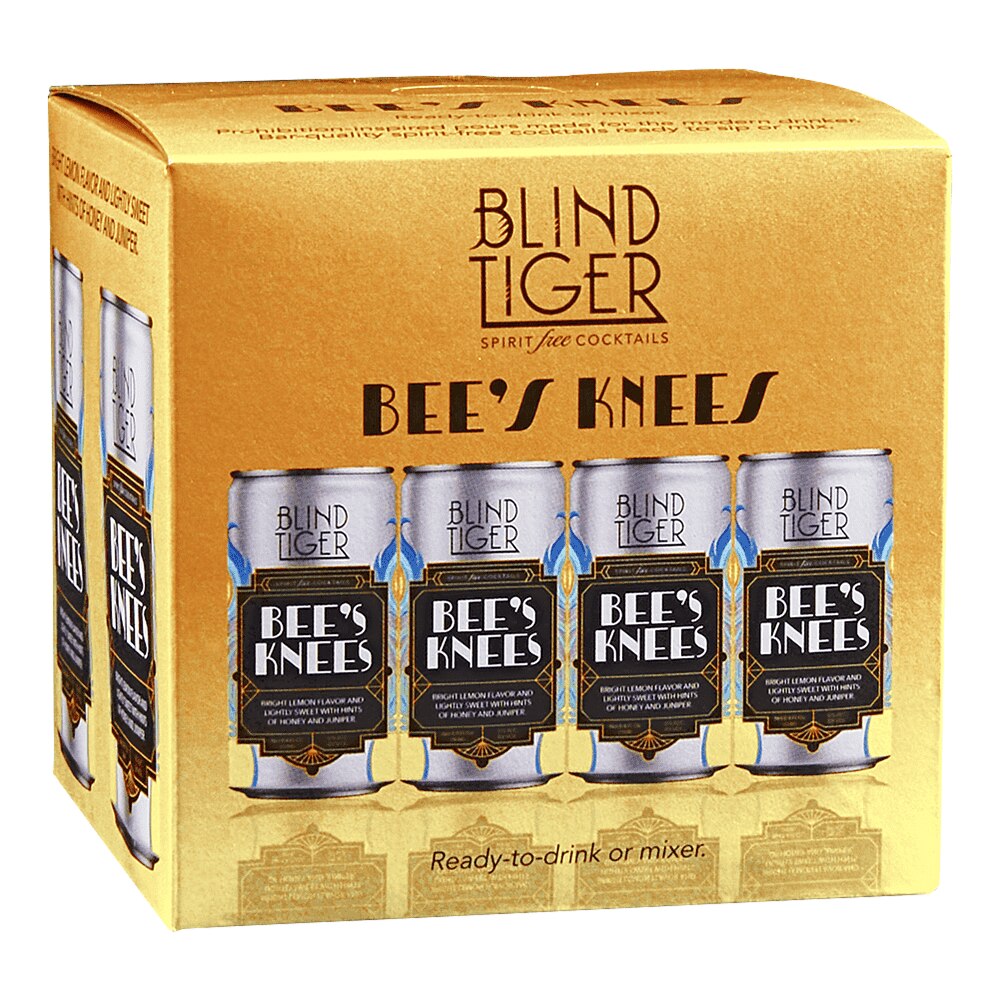 Blind Tiger Bees Knees NA 4pk 8 oz Cans - Applejack