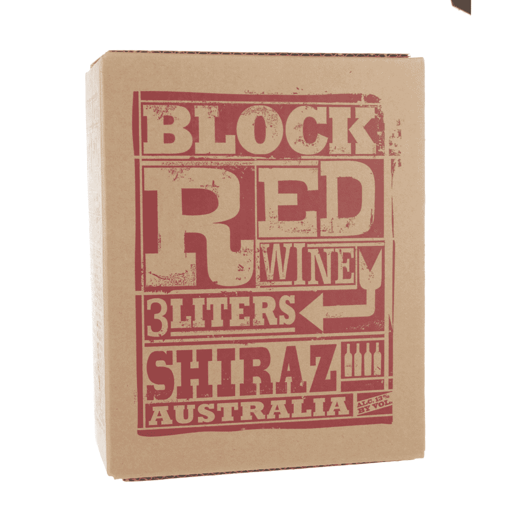 Block Red Wine Australia 3.0 l - Applejack