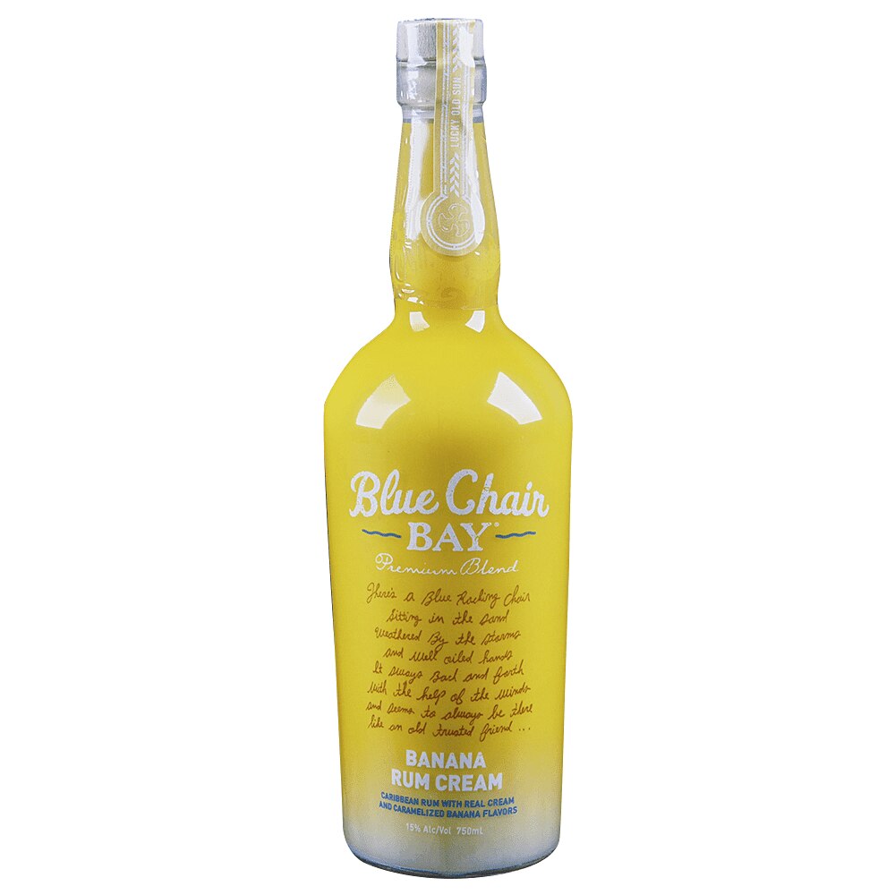 Blue Chair Banana Cream Rum 750 ml - Applejack