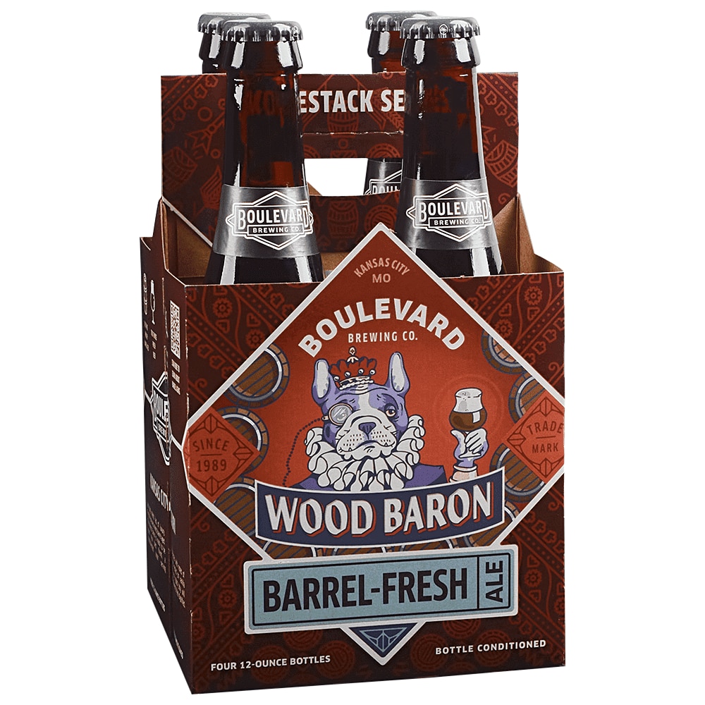 Boulevard Wood Baron 4pk 12 oz Bottles - Applejack