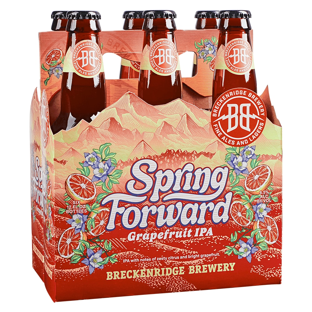 Breckenridge Spring Forward Grapefruit IPA 6pk 12 oz Bottles - Applejack