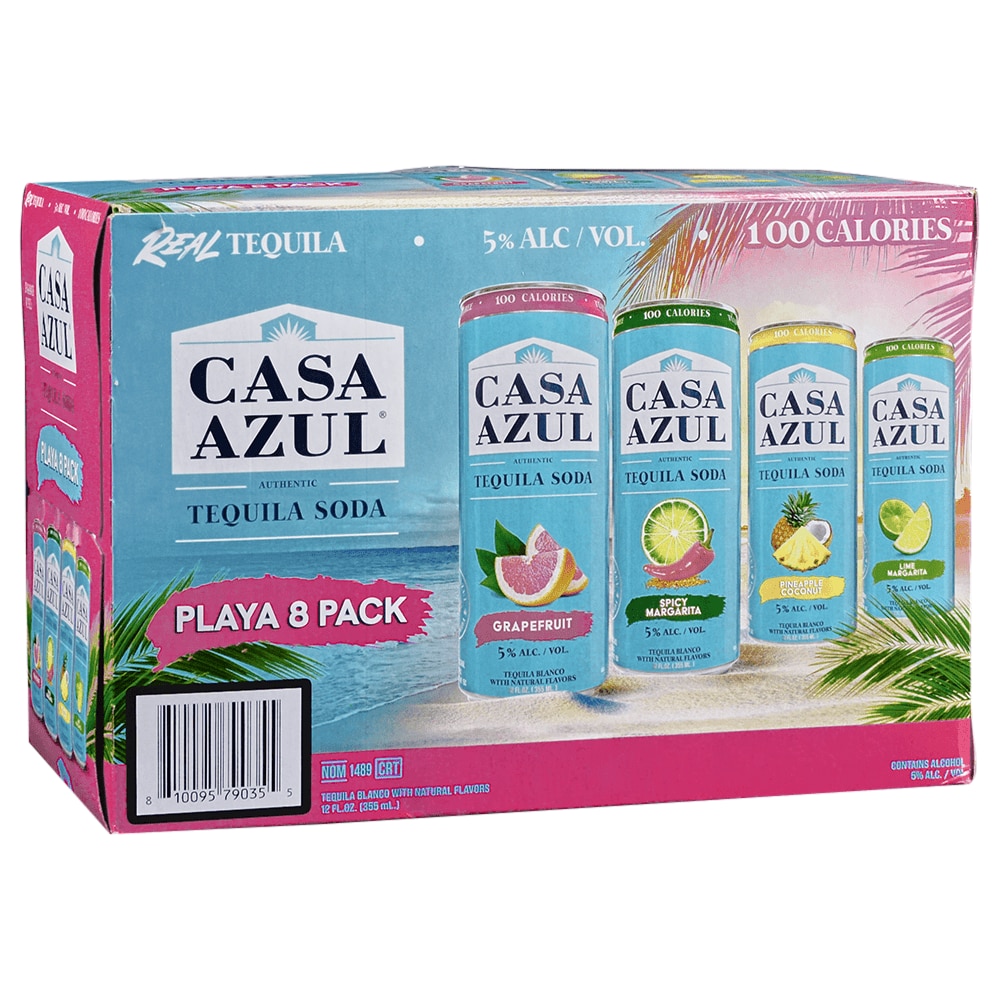 Casa Azul Playa Variety 8pk 12 oz Cans - Applejack