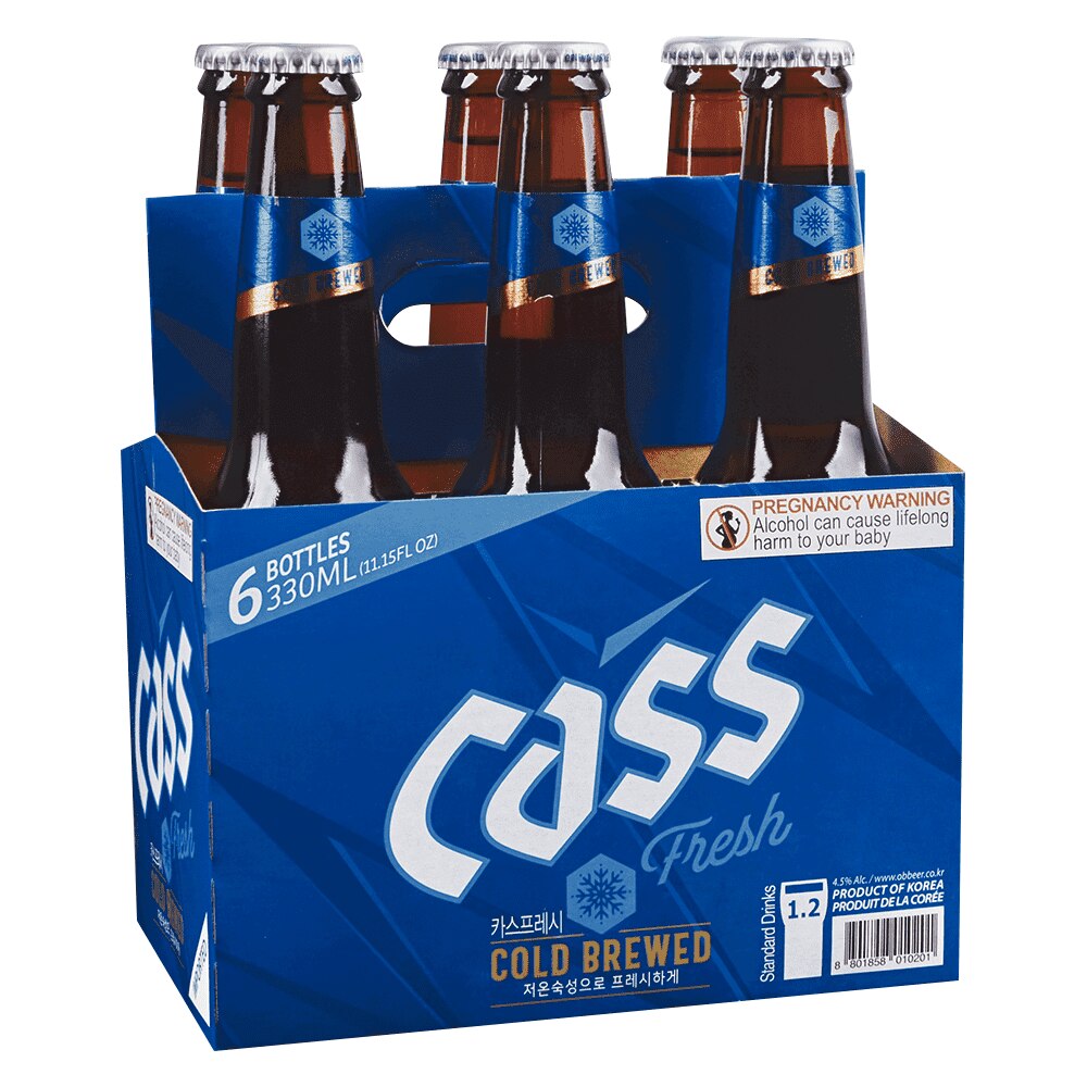 Cass Fresh Pale Lager 6pk 11.2 oz Bottles - Applejack