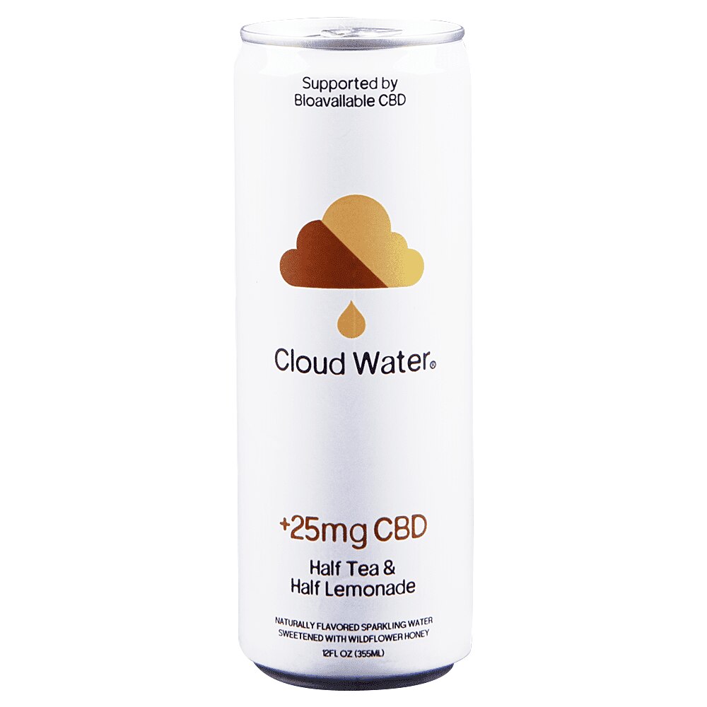 Cloud Water Half Tea & Half Lemonade CBD 12oz Cans - Applejack
