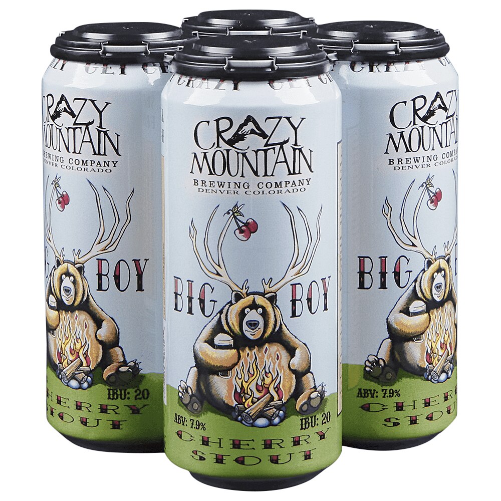 Crazy Mountain Brewery Cans Craft Beer Cave Just Landed From