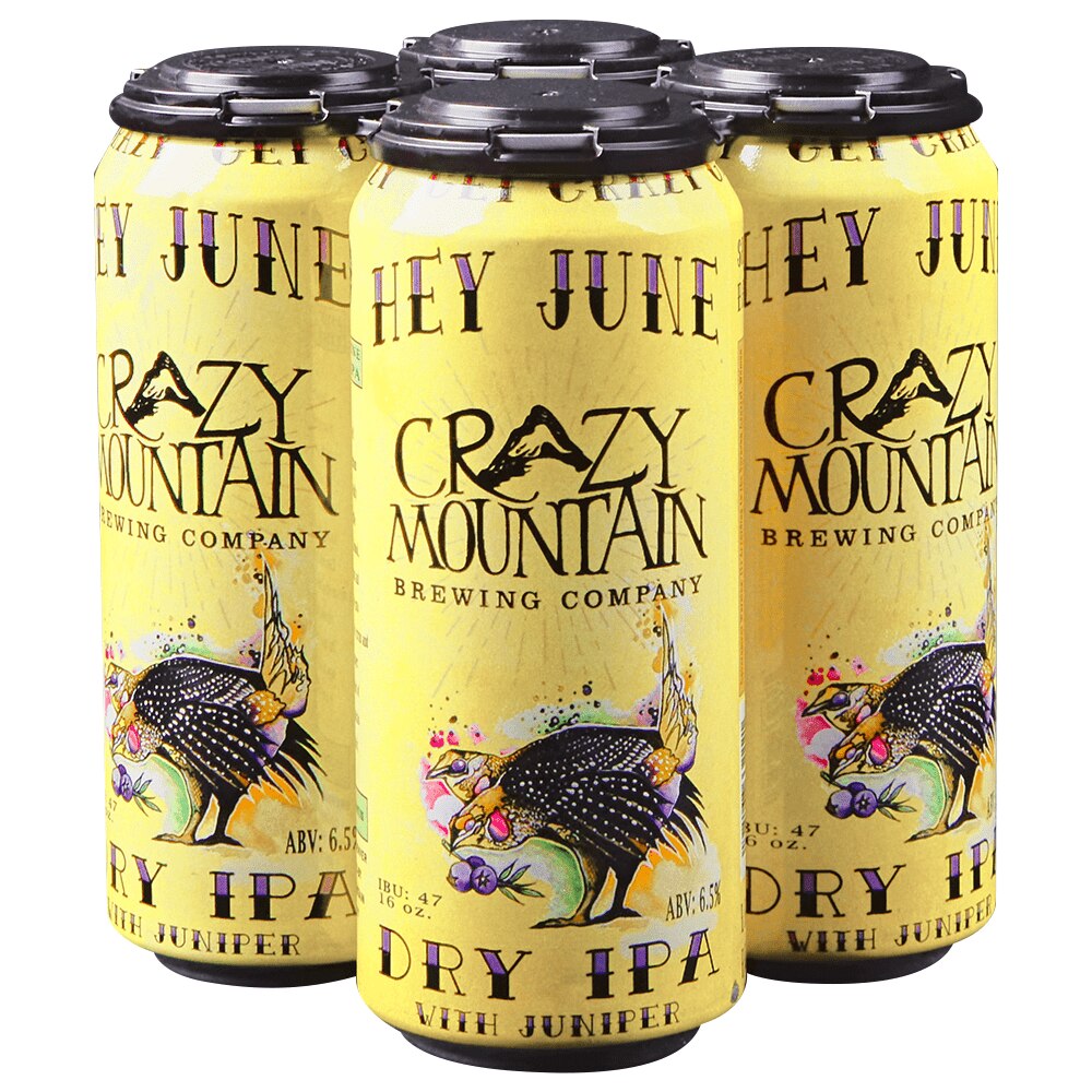 Crazy Mountain Brewery Cans Craft Beer Cave Just Landed From