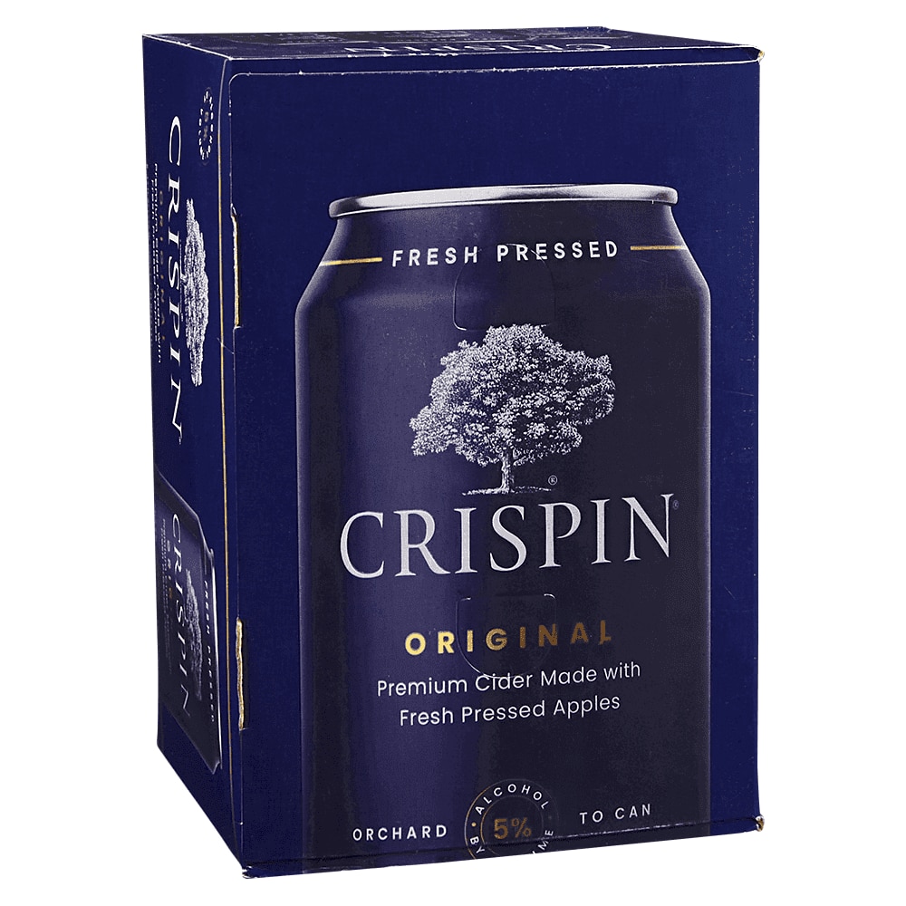 Crispin Cider Original 6pk 12 oz Cans - Applejack