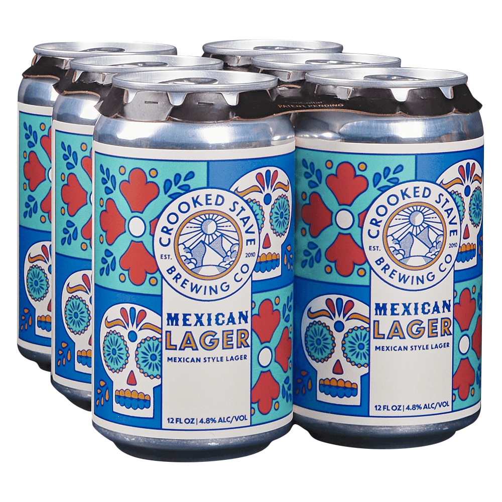 Crooked Stave Mexican Lager 6pk 12 oz Cans - Applejack