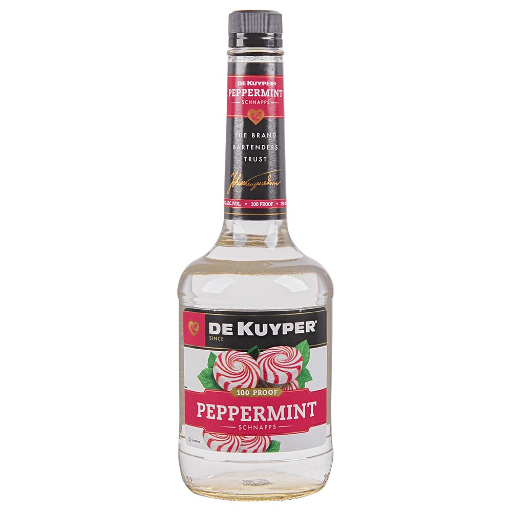 Dekuyper Peppermint 100 Proof Schnapps 750 ml - Applejack