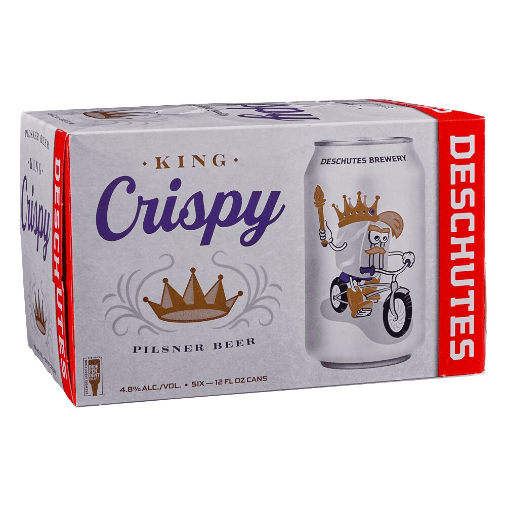 Deschutes King Crispy 6pk 12 oz Cans - Applejack
