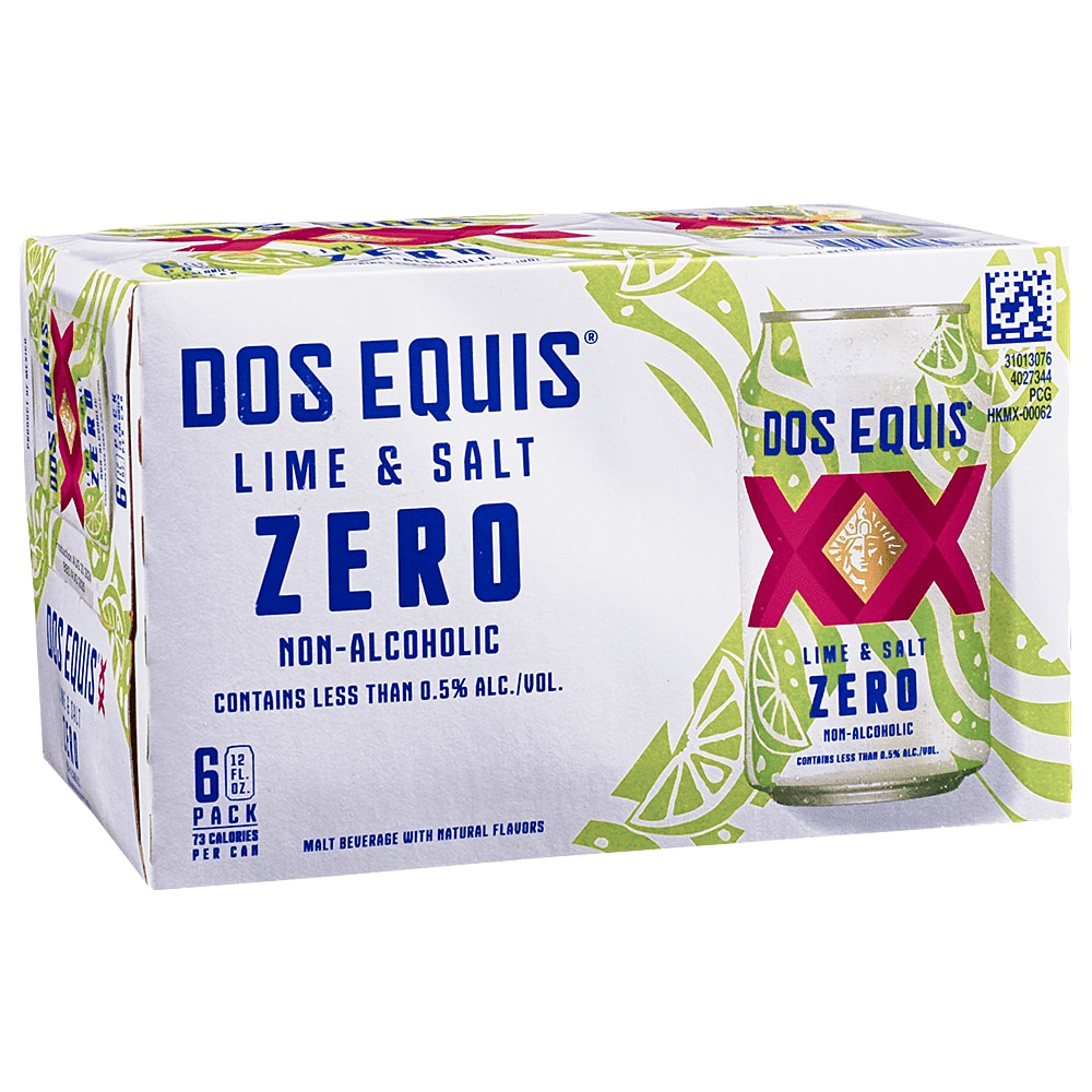 Dos Equis Lime & Salt Zero N/A 6pk 12 oz Cans - Applejack