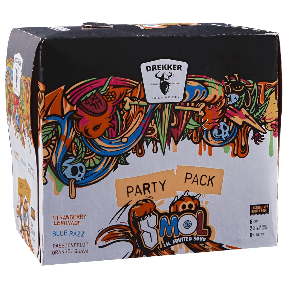 Drekker SMOL Party Pack 6pk 12 oz Cans - Applejack