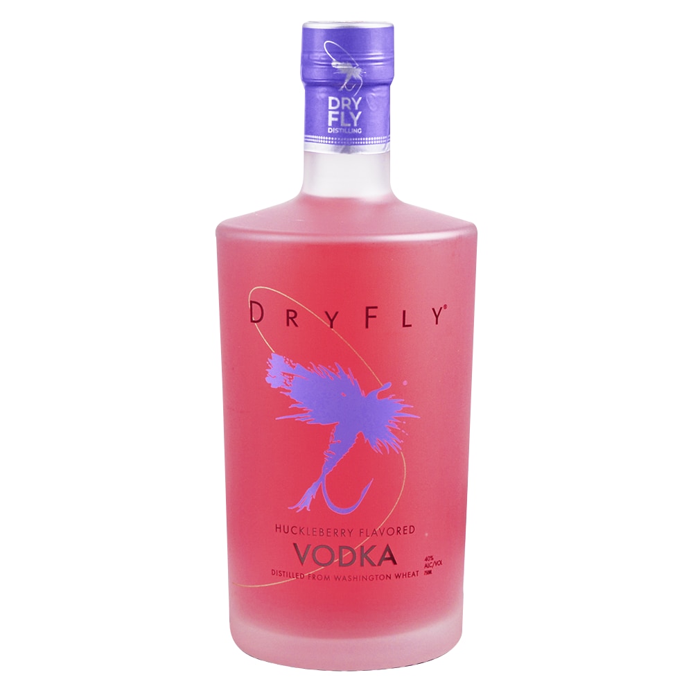 Dry Fly Huckleberry Flavored Vodka 750 ml - Applejack