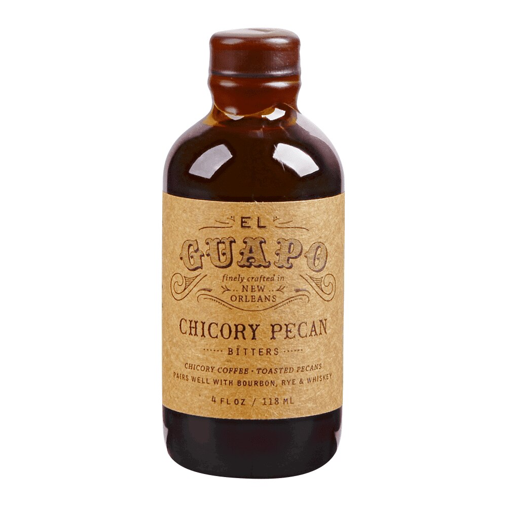 El Guapo Chicory Pecan Bitters 4 oz - Applejack