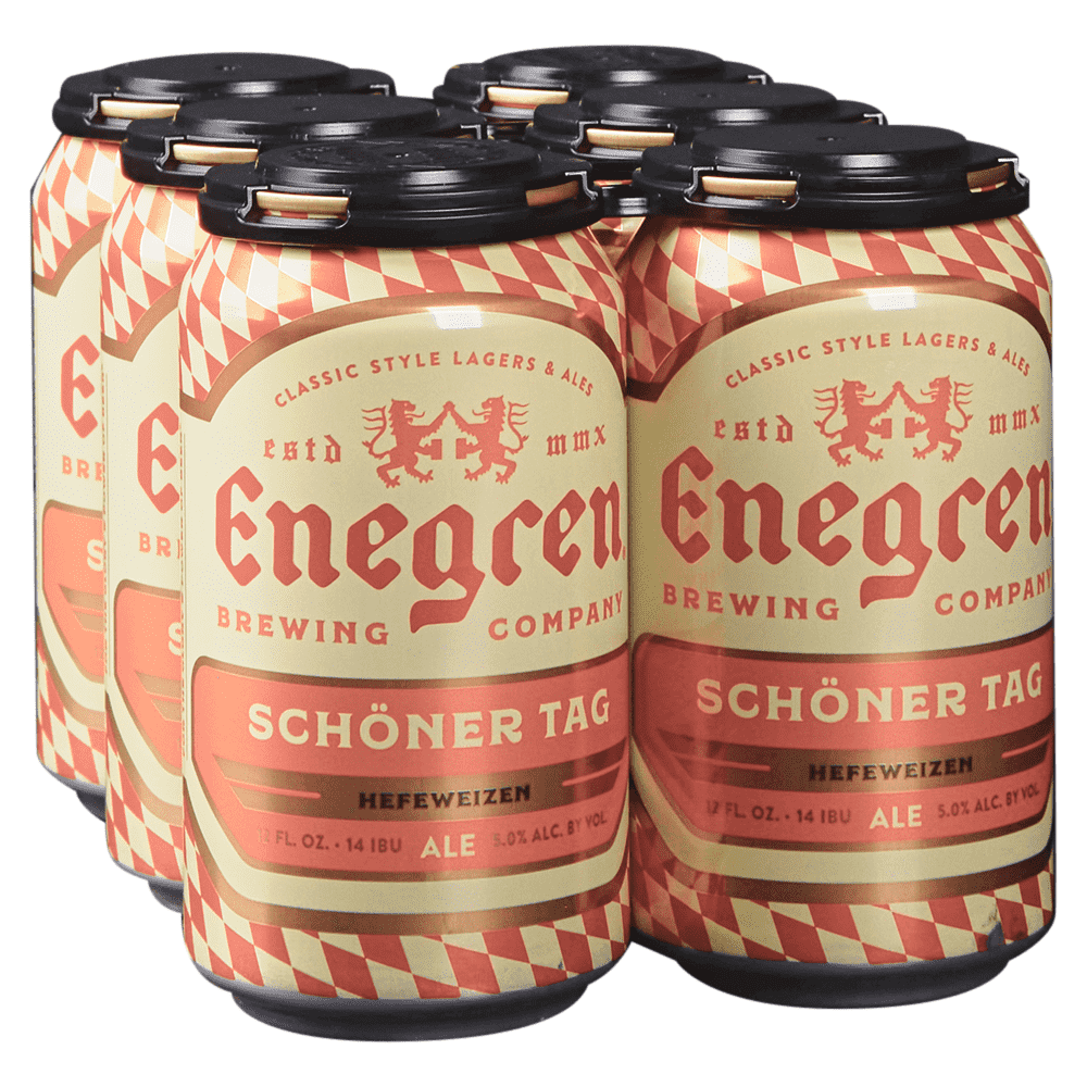Enegren Schoner Tag Hefeweizen 6pk 12 oz Cans - Applejack
