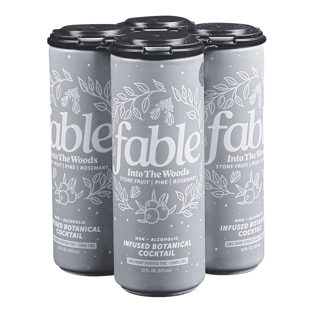 Fable Into The Woods Cocktail 4pk 12 oz Cans - Applejack