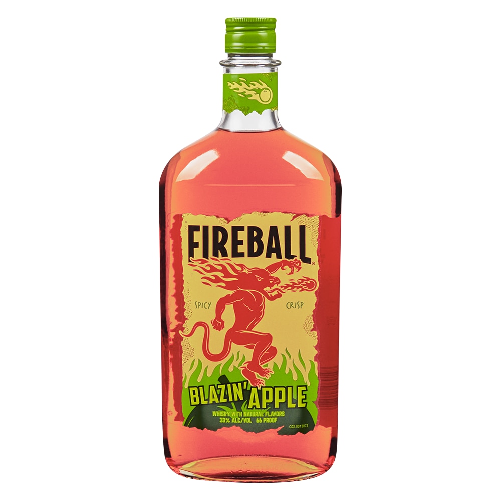 Fireball Blazin Apple Whisky 750 ml Glass - Applejack