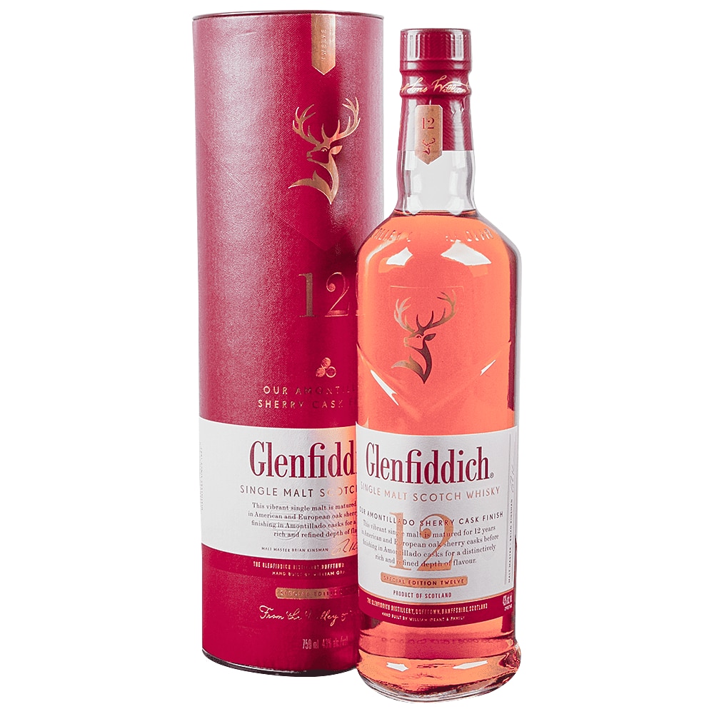 Glenfiddich 12 yr Amontillado Sherry Cask 750 ml - Applejack