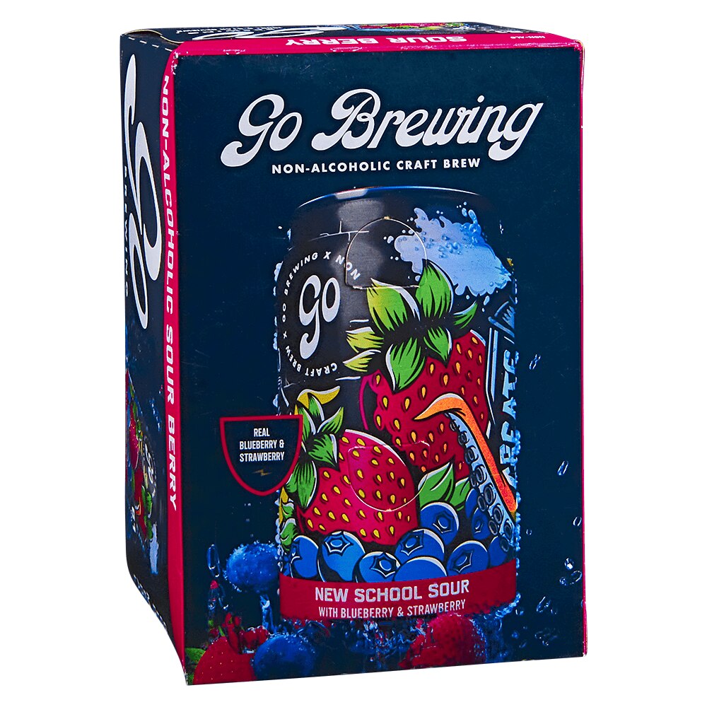 Go Brewing NA New School Sour Berry 6pk 12 oz Cans - Applejack