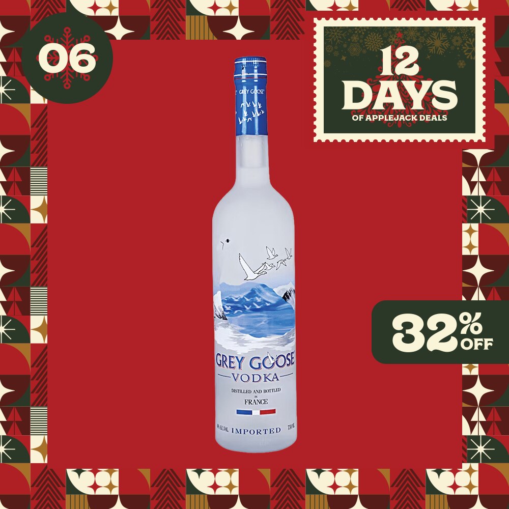 Grey Goose Vodka 750 Ml Applejack Grey Goose Vodka 750 Ml Applejack
