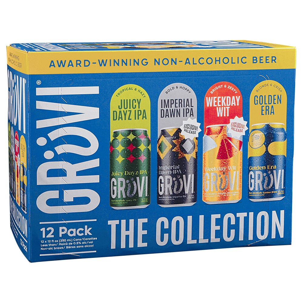 Gruvi NA Variety 12pk 12 oz Cans - Applejack