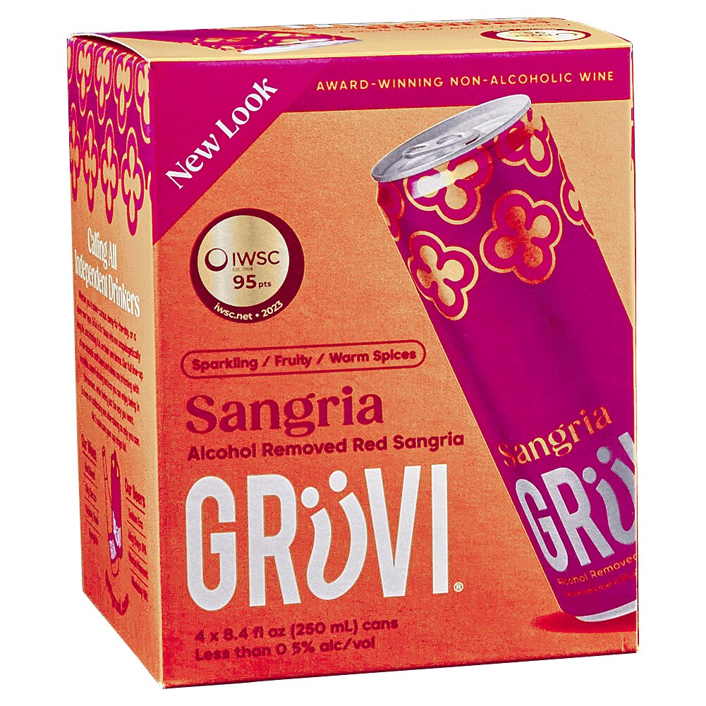 Gruvi Sangria 4 pack 250 ml - Applejack