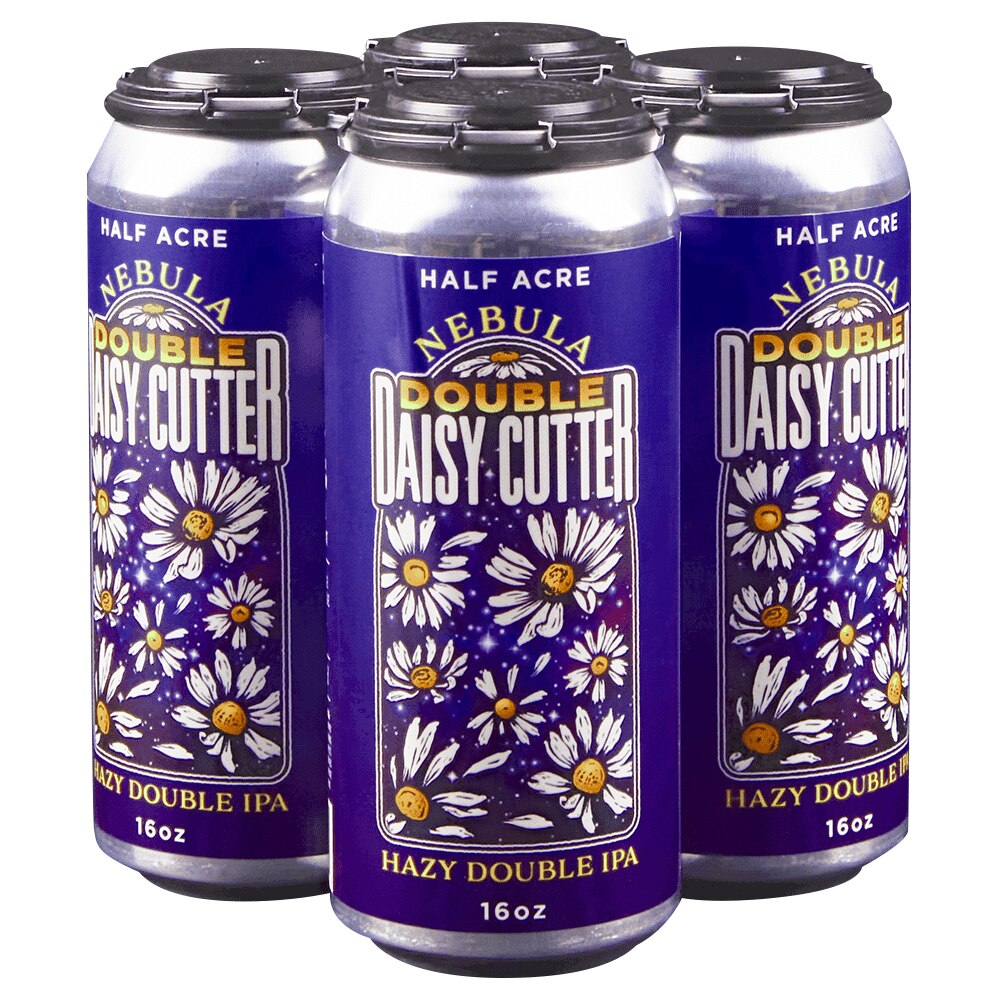 Half Acre Nebula Double Daisy Cutter 4pk 16 oz Cans - Applejack