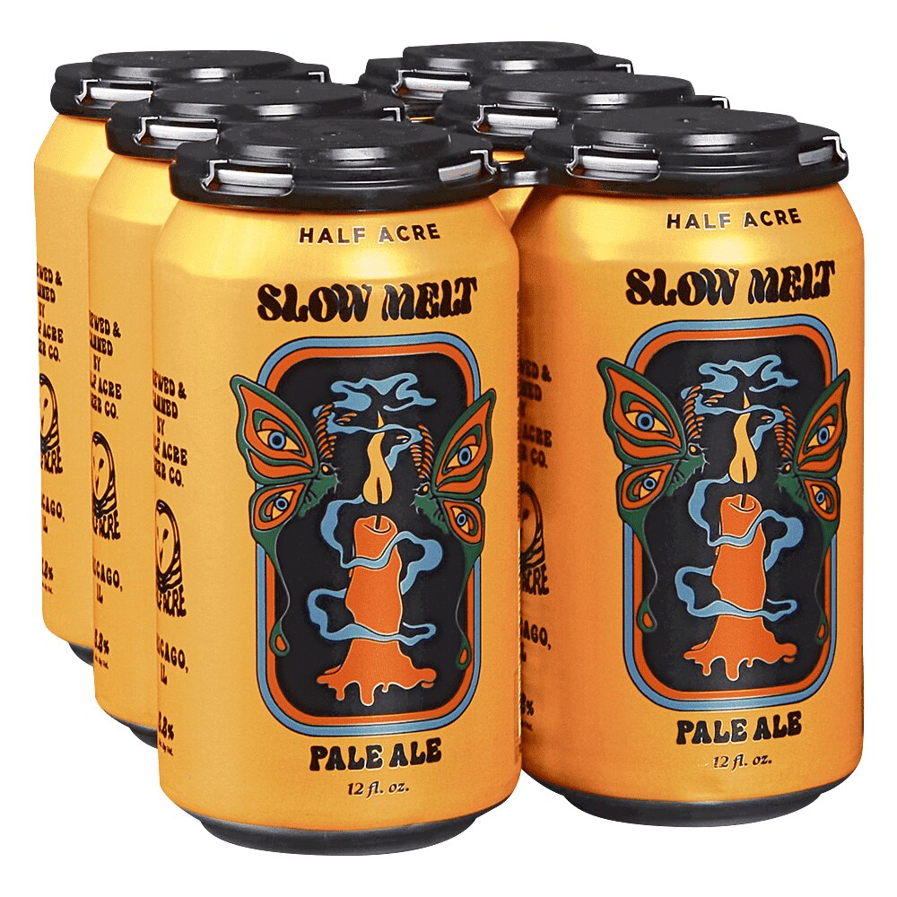 Half Acre Slow Melt 6pk 12 oz Cans - Applejack