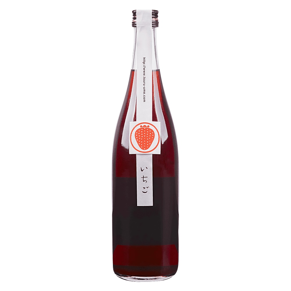 Heiwa Shuzou Sake Tsuru Ume Strawberry 720 ml - Applejack