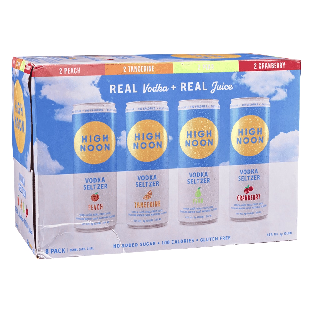 High Noon Day Pack 8pk Variety 12 oz Cans - Applejack