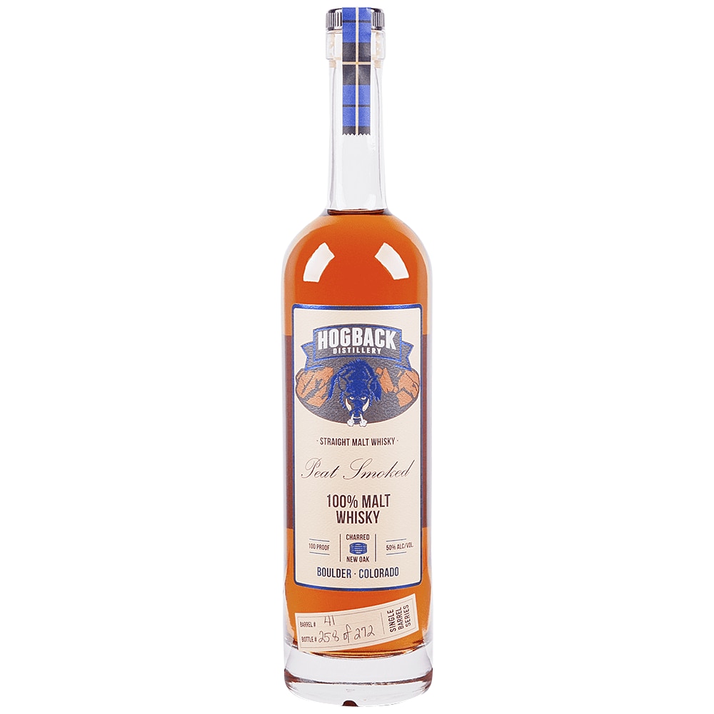 Hogback Peat Smoked Malt Whiskey 750 ml - Applejack