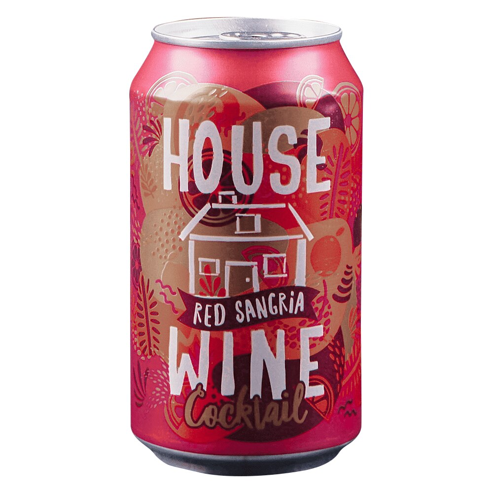 House Wine Red Sangria Can 355 ml - Applejack