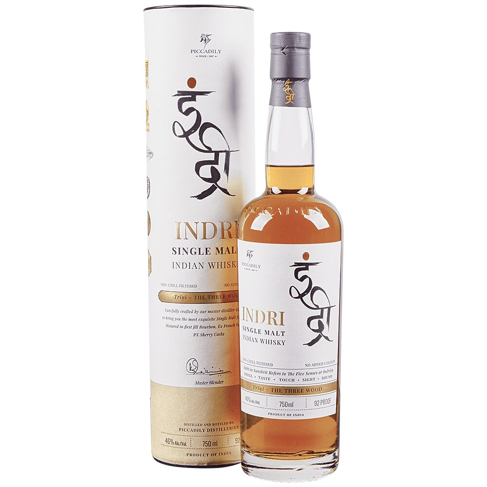 Indri Trini Indian Single Malt Whisky 750 ml - Applejack