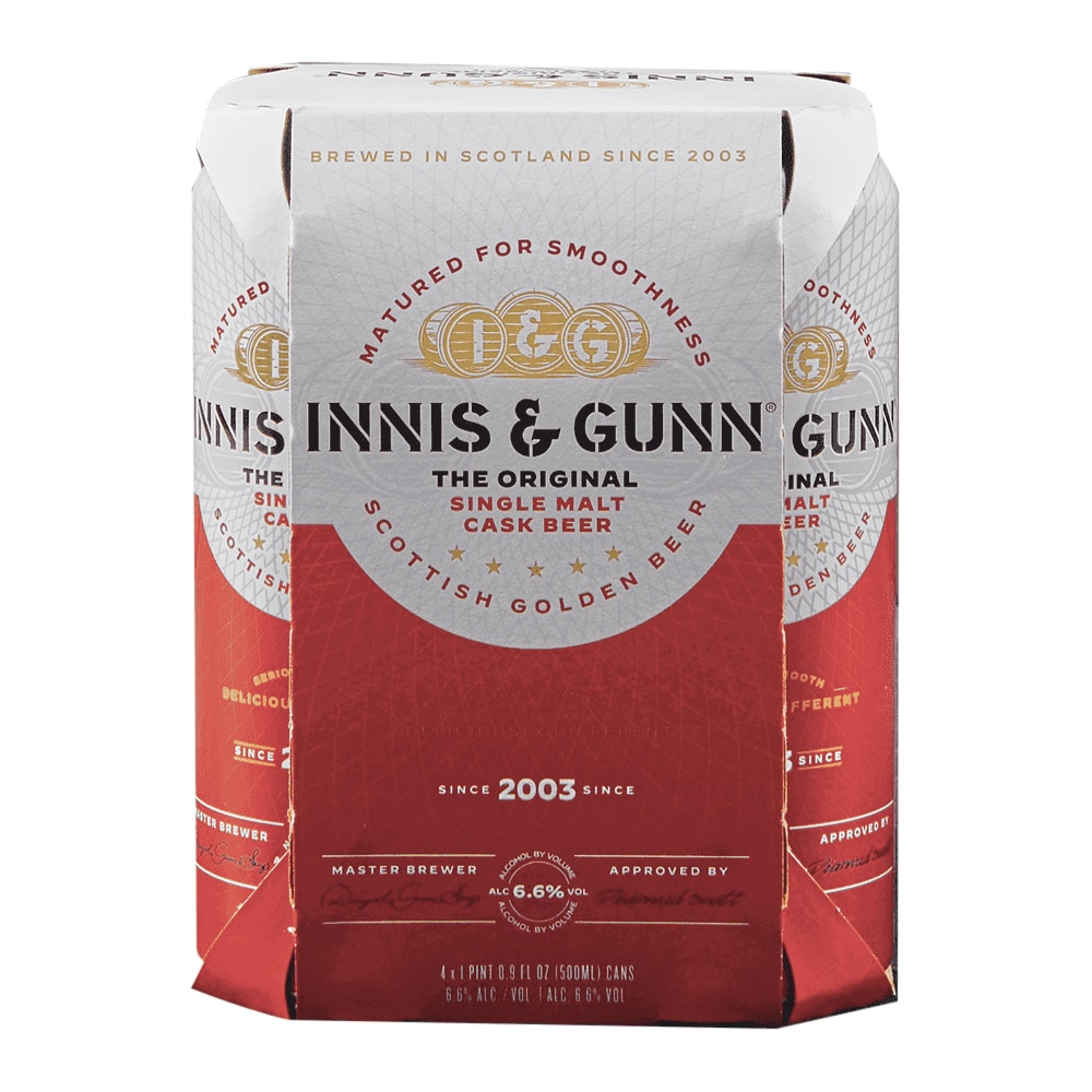 Innis & Gunn Original 4pk 16.9 oz Cans - Applejack