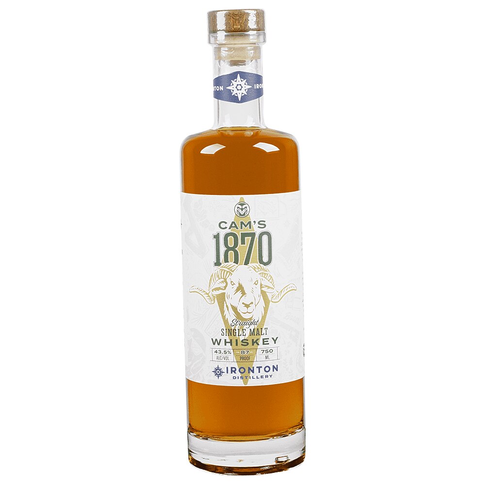 Ironton Cams 1870 Single Malt Whiskey 750 ml - Applejack