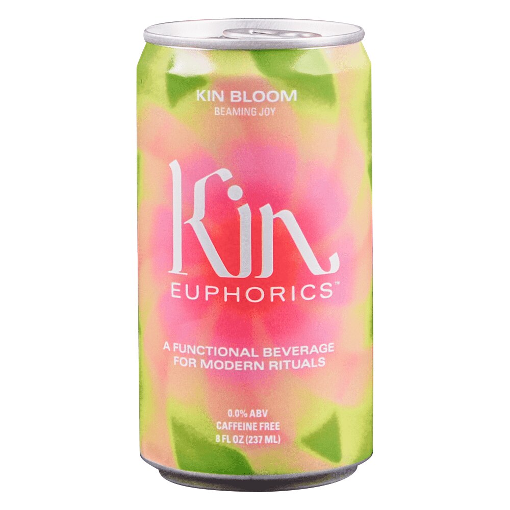 Kin Euphorics Bloom Beaming Joy 8 oz Can - Applejack