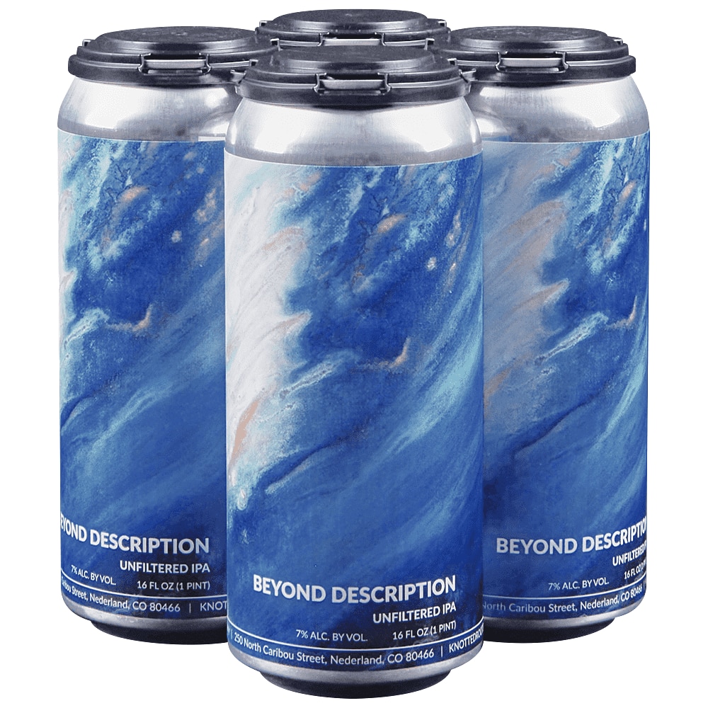 Knotted Root Beyond Description IPA 4pk 16oz Cans - Applejack