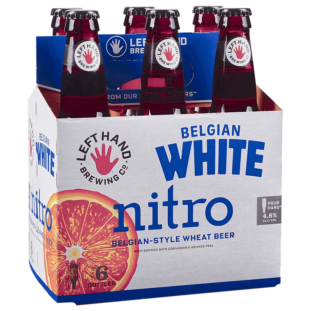 Left Hand Nitro Belgian White 6pk 12 oz Bottles - Applejack