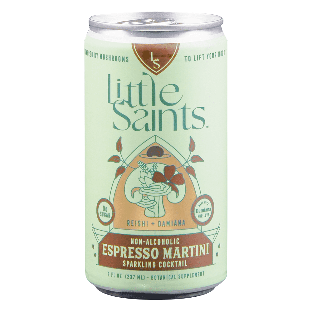 Little Saints Espresso Martini Non Alcoholic 8 oz - Applejack