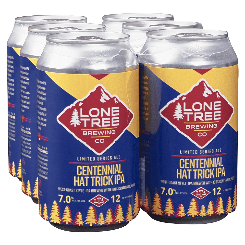 Lone Tree Centennial IPA 6pk 12 oz Cans - Applejack