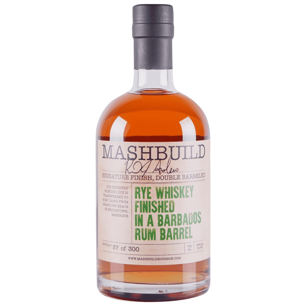 Mashbuild Rum Finished Rye 750 ml - Applejack