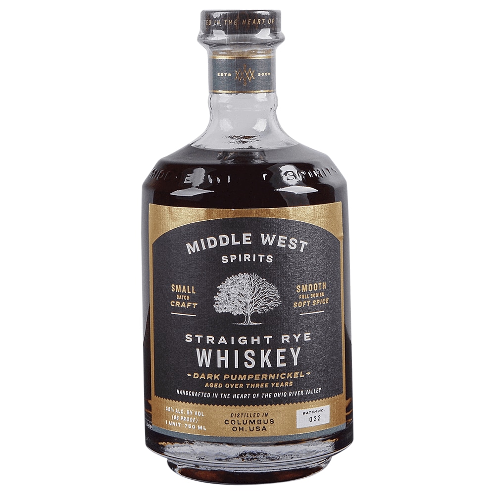 Middle West Straight Rye Whiskey 750 ml - Applejack