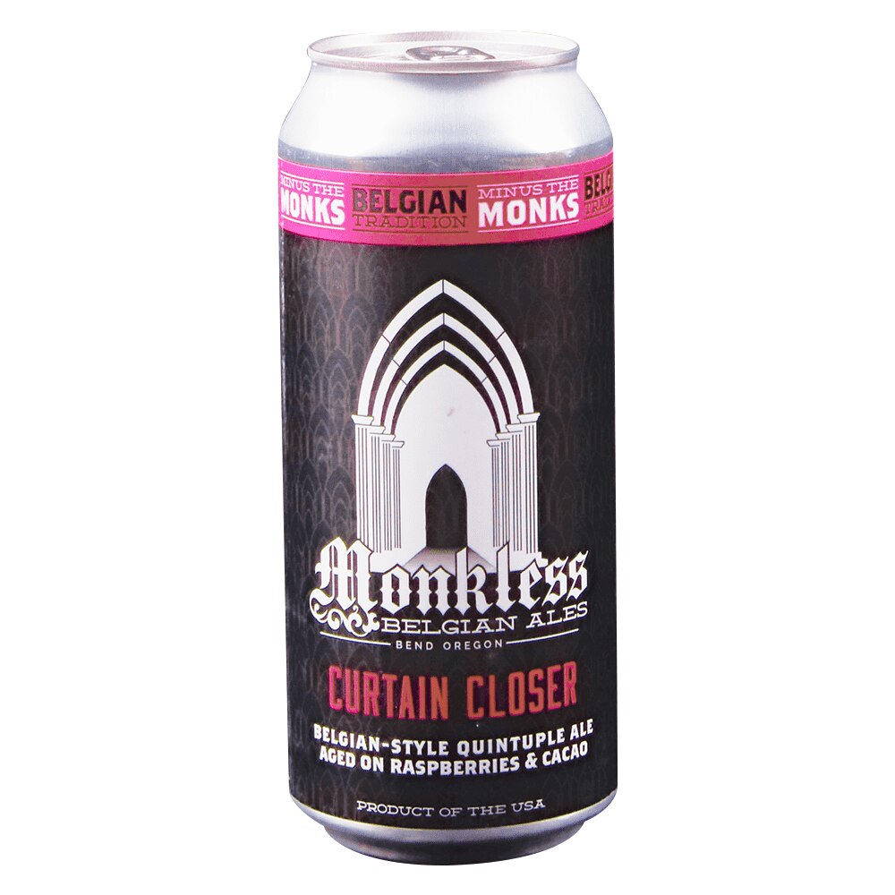 Monkless Curtain Closer Quintuple 16 oz Cans - Applejack